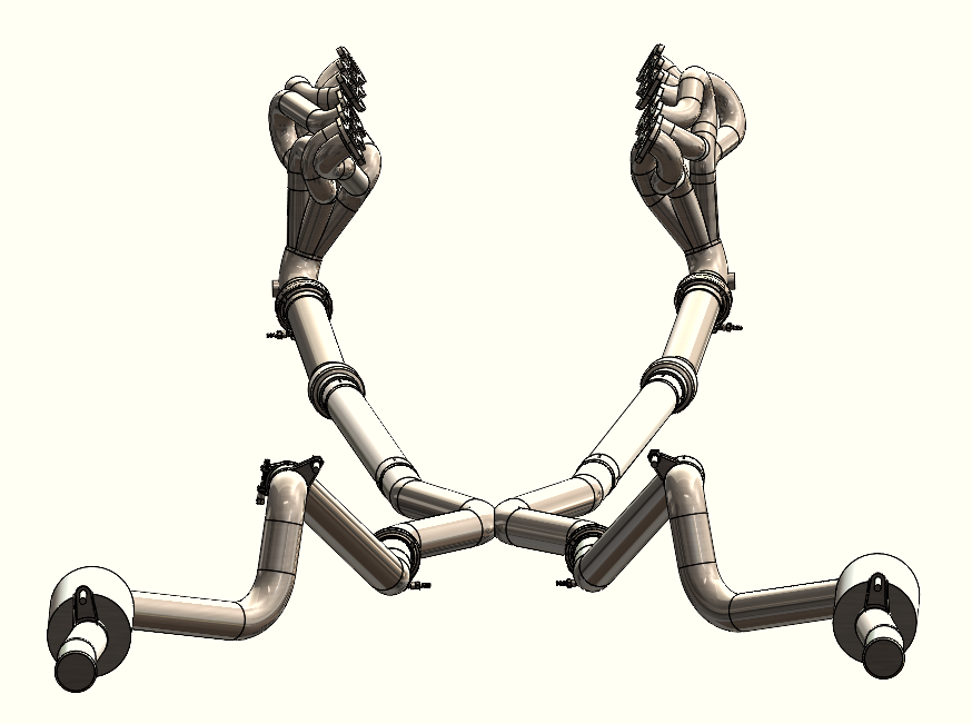 Jaguar XJS full high performance exhaust system | VDM Engineering