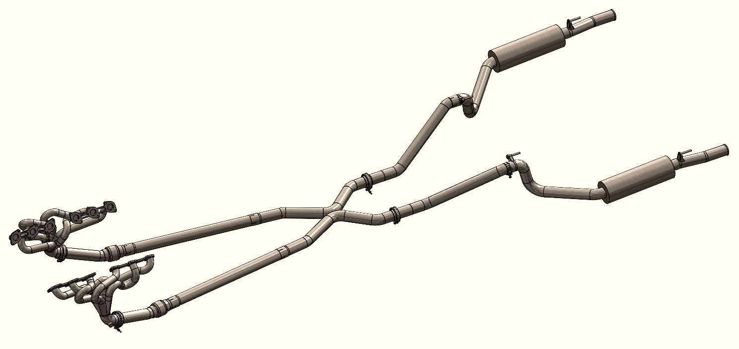 Jaguar XJS full high performance exhaust system | VDM Engineering